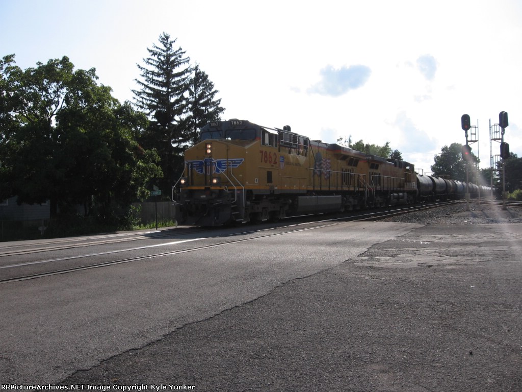 EB soon to be SB Molten Sulphur train